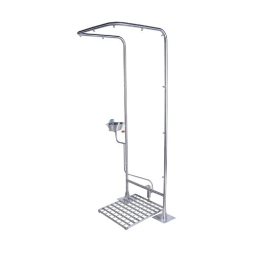 Double Column Foot Operated Emergency Shower - Koeberg Industrial
