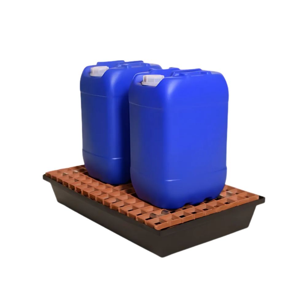 Polyethylene Drip Tray with Mesh - Koeberg Industrial