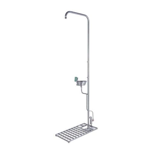 Single Column Foot Operated Emergency Shower - Koeberg Industrial